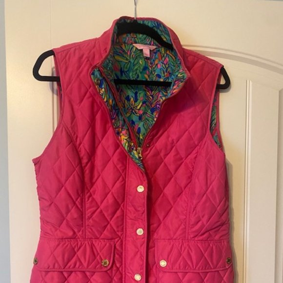Jackets & Coats | Lilly Pulitzer Quilted Vest | Poshmark